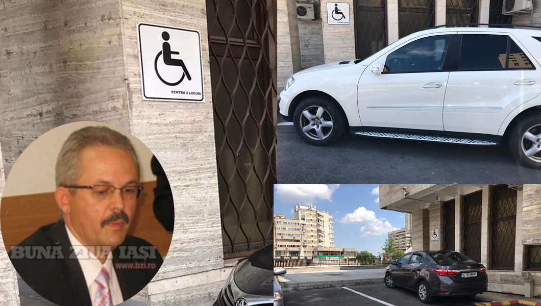 Domnule Anton Doboș, ce handicap aveți? Fostul deputat parchează pe ...