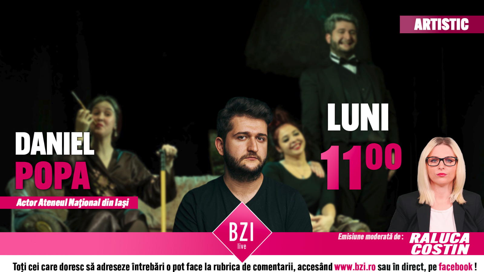 LIVE VIDEO - Despre actorie şi posibilităţile artiştilor de a se ...