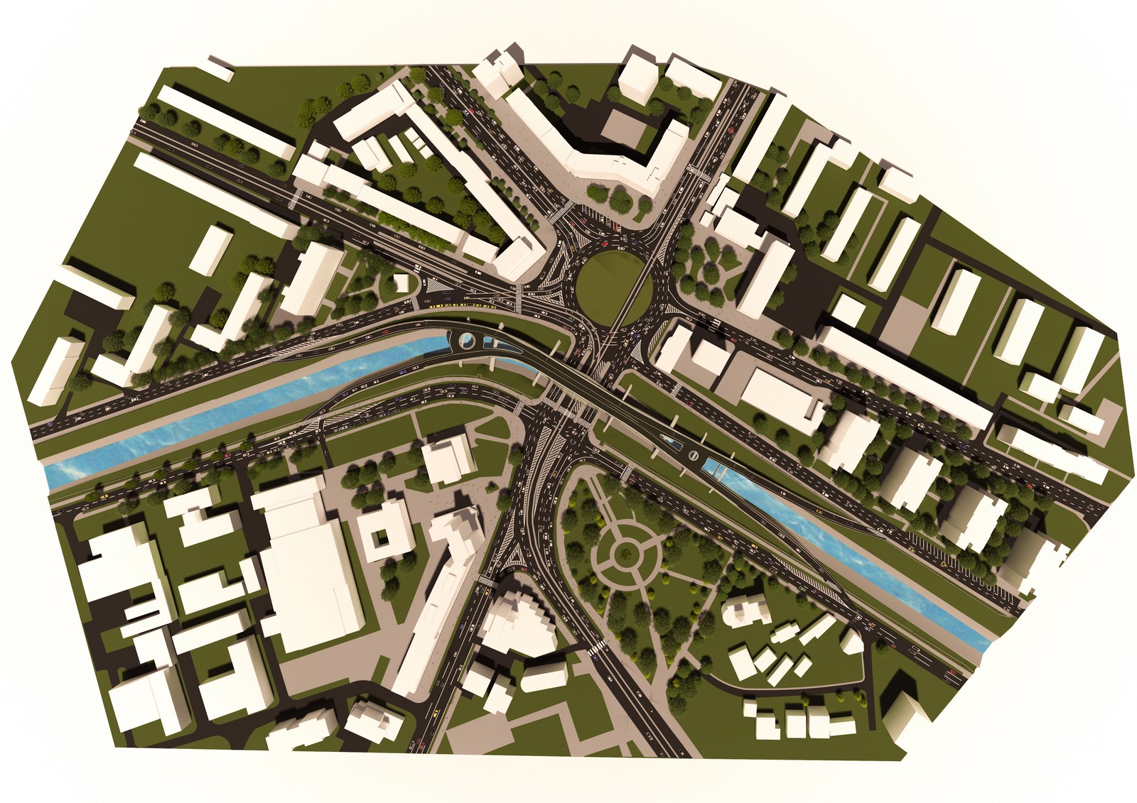 Iată cum arata proiectul celor două pasarele din Podu Ros. Lucrarea va ...