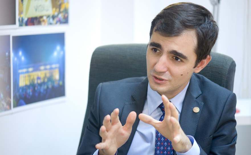 Claudiu Năsui, ministrul Economiei, Antreprenoriatului şi Turismului ...