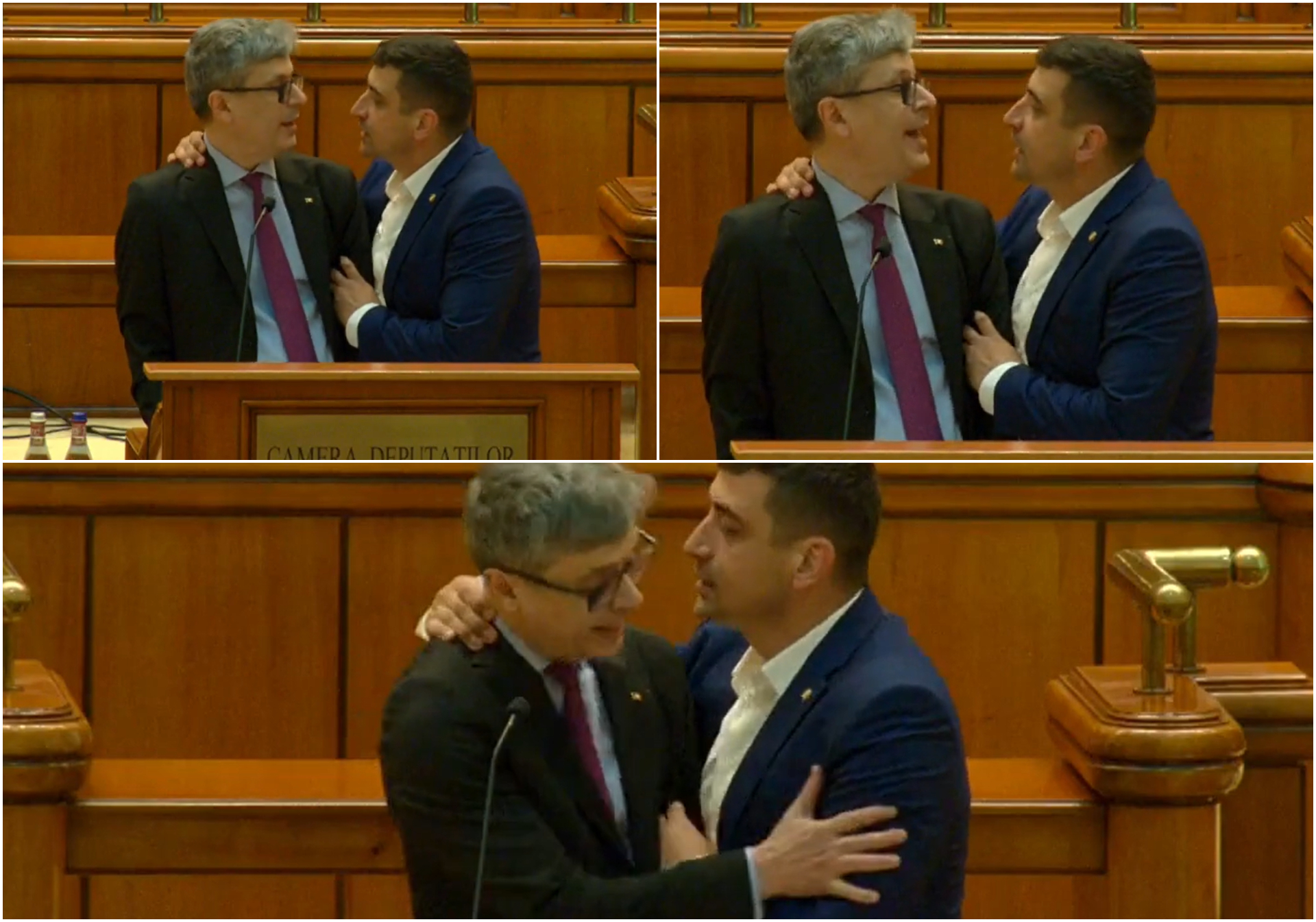 Guvernul, reacție oficială după conflictul din Parlament dintre Virgil Popescu și George Simion