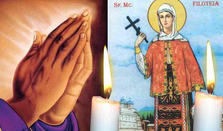 Rugăciune către Sf. Filofteia pentru cei aflați în suferință. Rostește ...