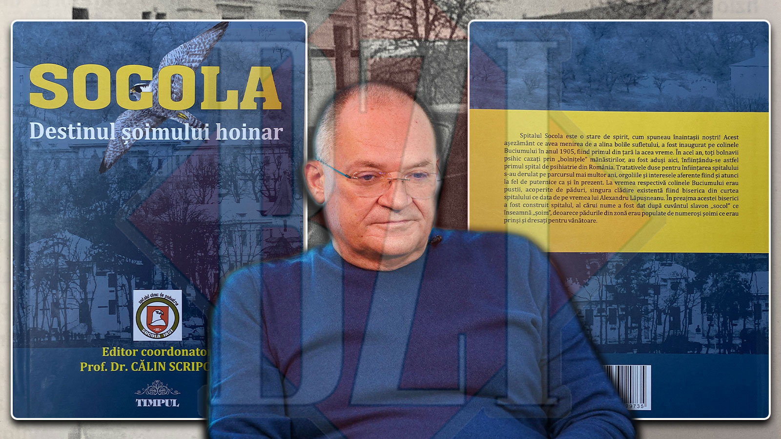 Prof. dr. Călin Scripcaru a lansat „Socola – Destinul Șoimului Hoi