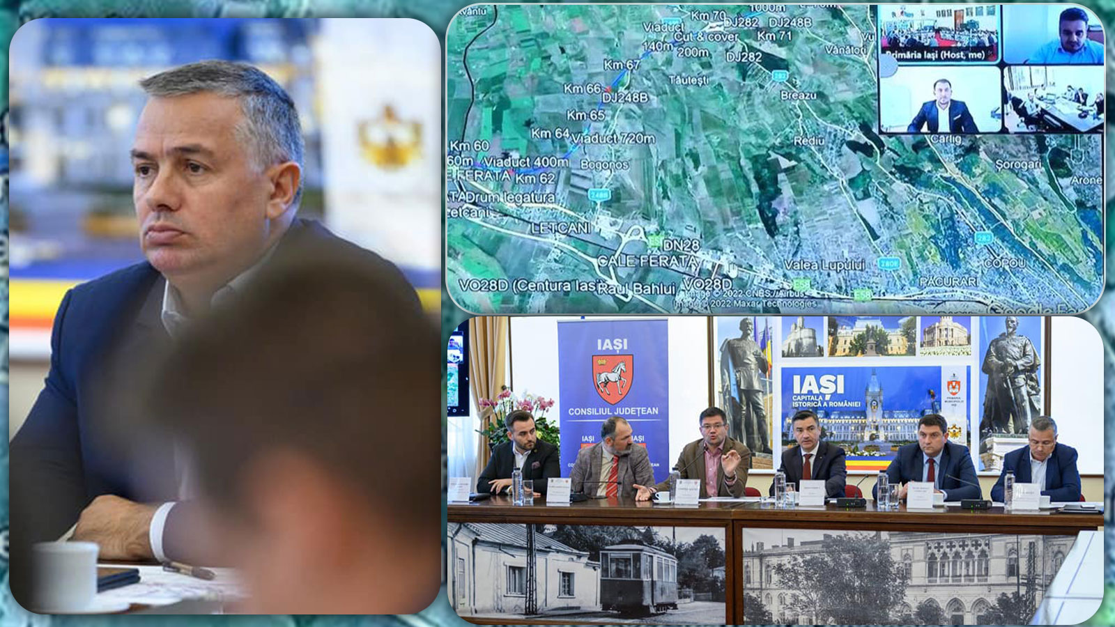 Traseul pentru Autostrada A8, de la Podu Iloaiei până la Prut, a fost