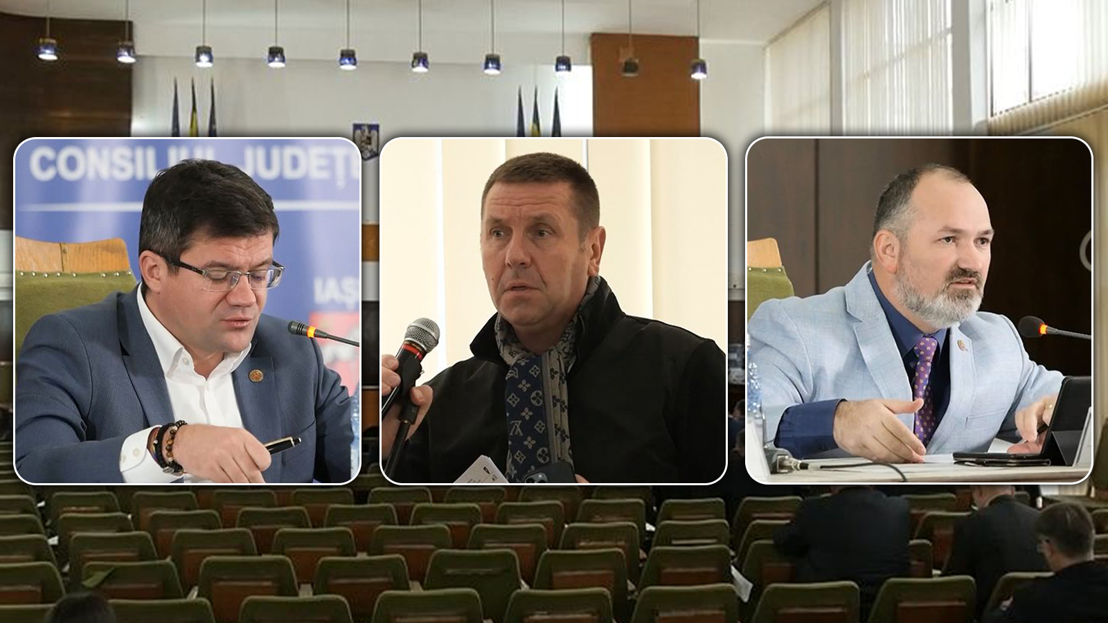 Replici tăioase între membrii Consiliului Județean Iași