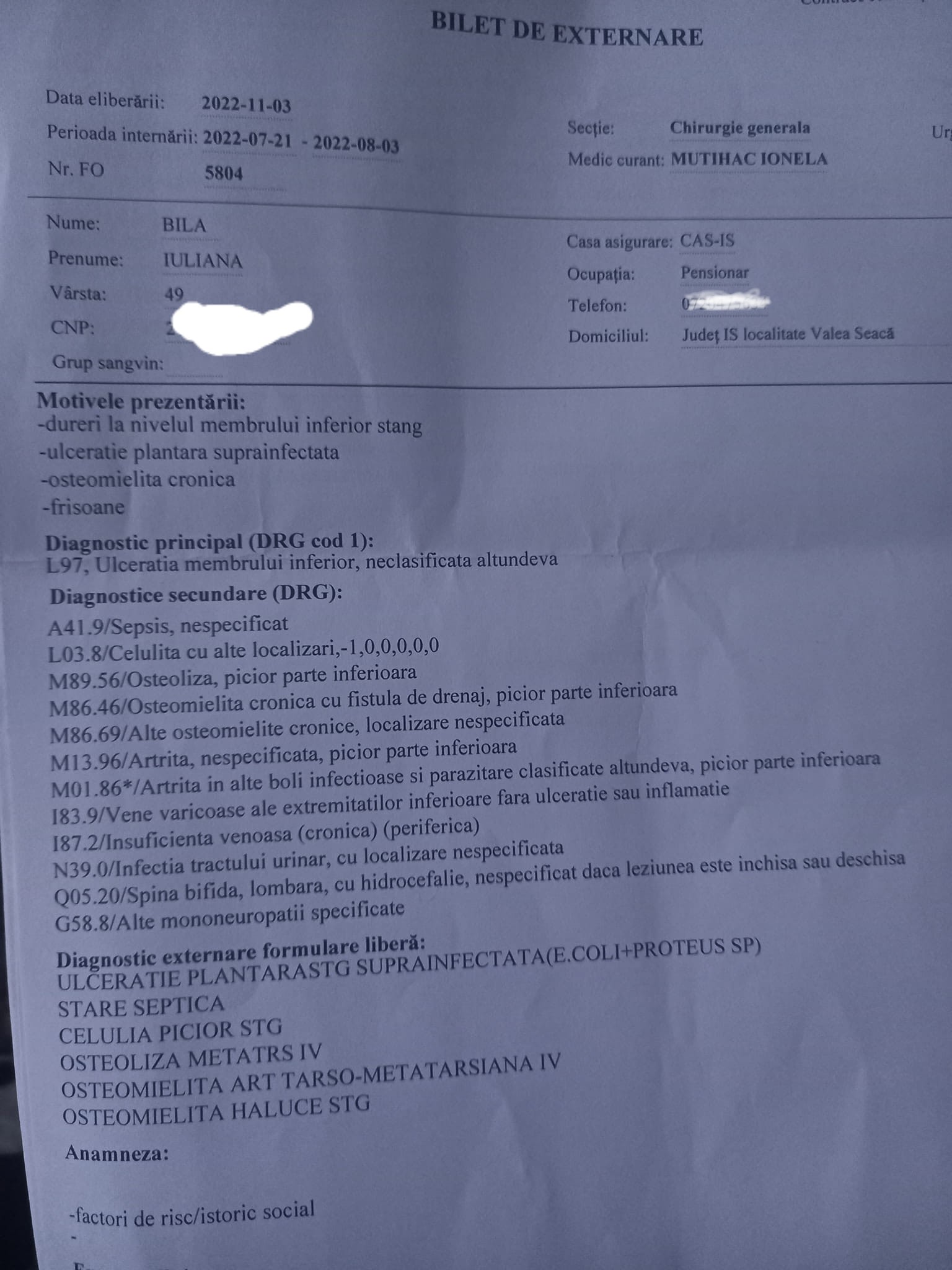 Drama ieșencei ajunse într-un scaun cu rotile! Iuliana Bilă este