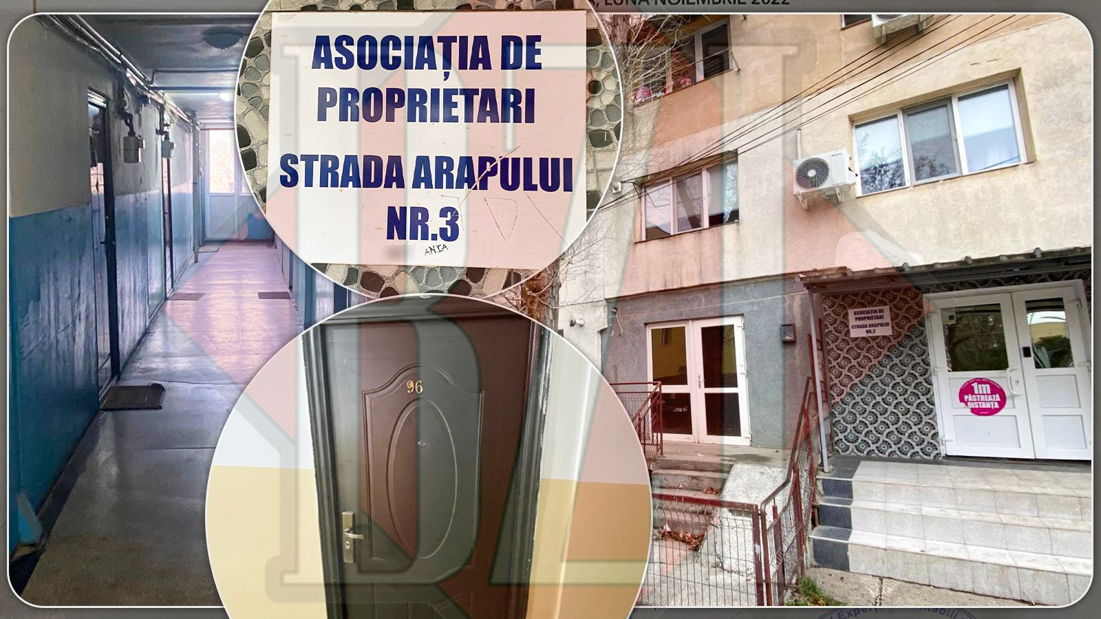Panică într-un bloc din Iași din cauza președintelui de asociație!