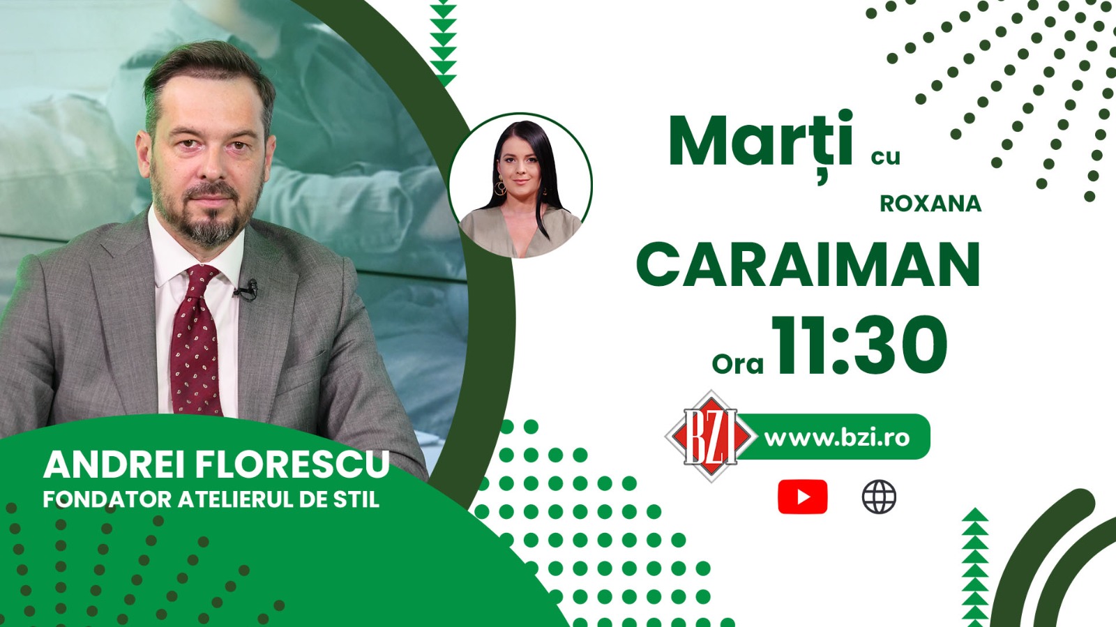 LIVE VIDEO - De la Florența la Iași cu dezbateri despre modă și tendințe! Andrei Florescu ...