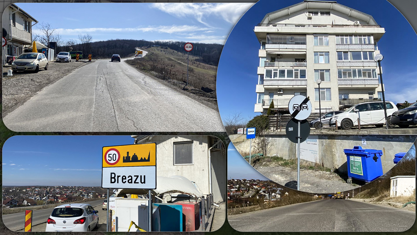 Blocul din Breazu care distruge DJ282. Acesta nu are canalizare