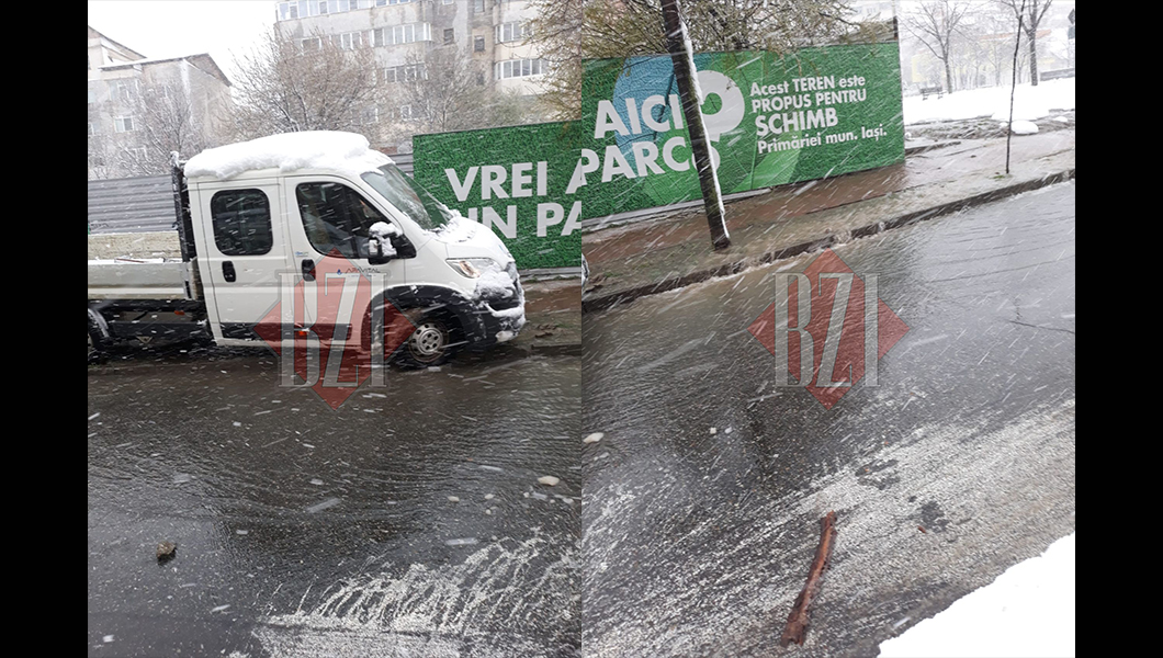 Avarie la reţeaua de apă pe o stradă din CUG. O echipă de la ApaVital ...