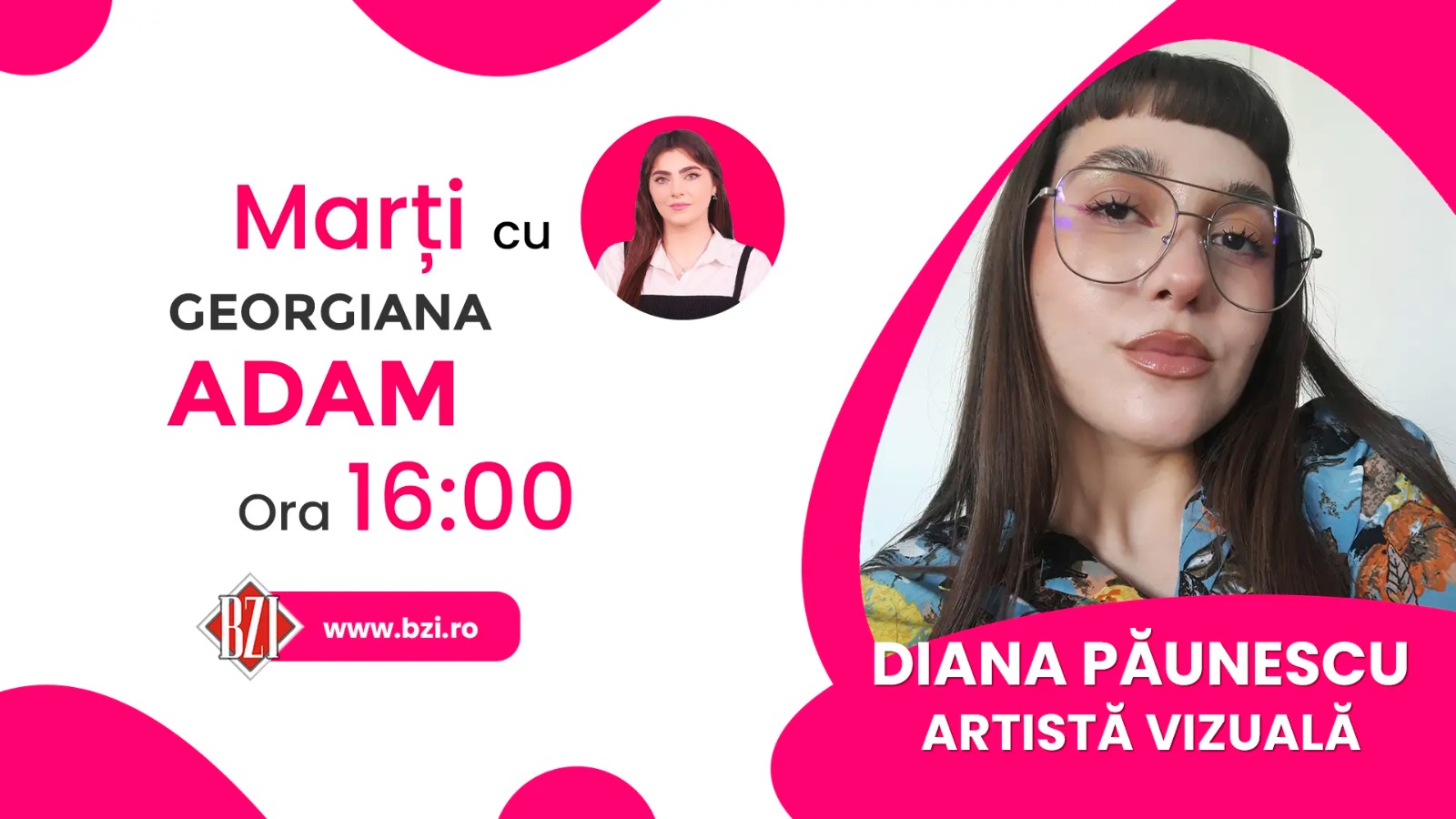 LIVE VIDEO - Diana Păunescu, artist vizual, povestește pentru BZI LIVE cum poate fi antrenată ...