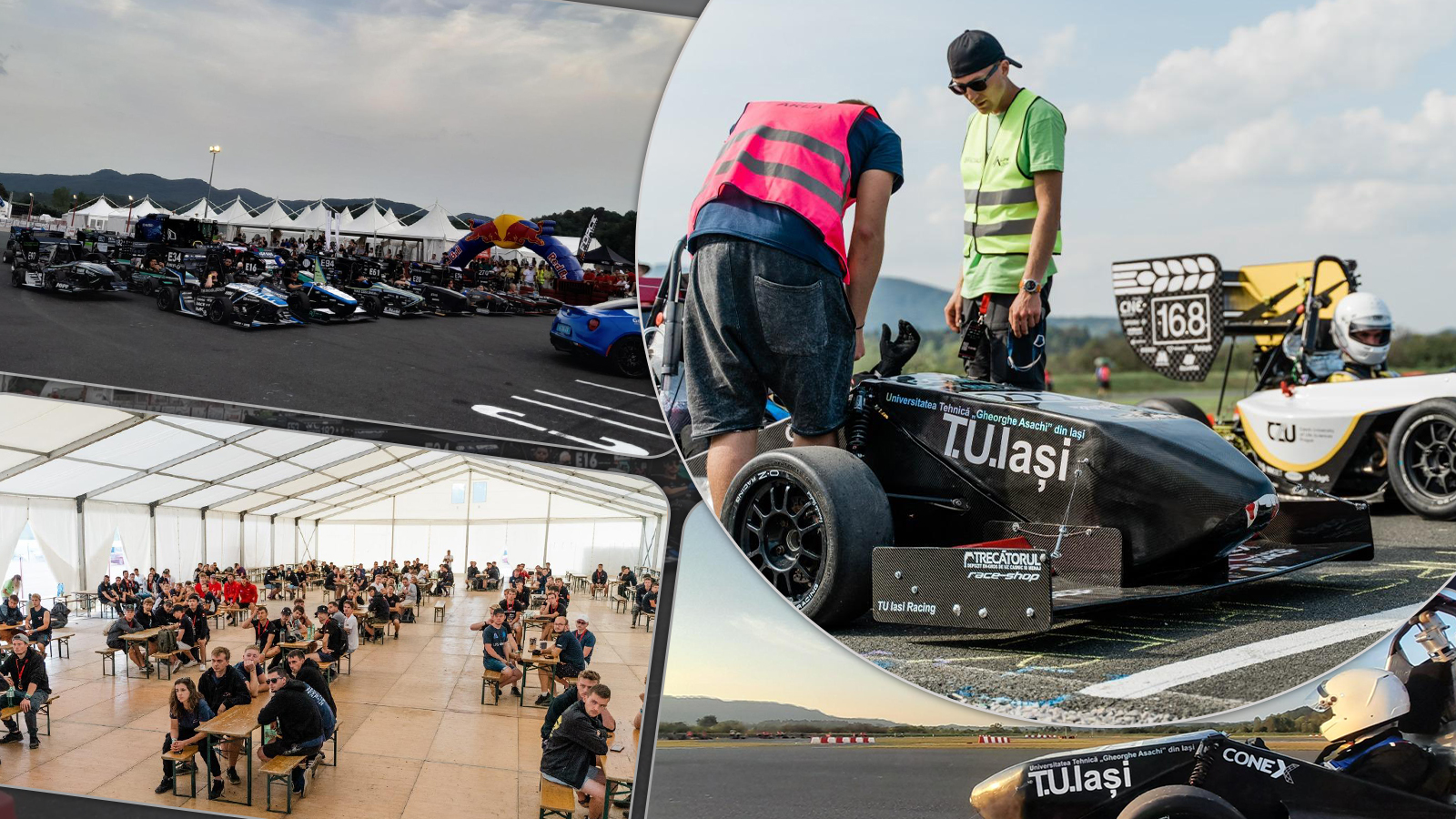 Monopost de curse, asemănător cu cele din Formula 1