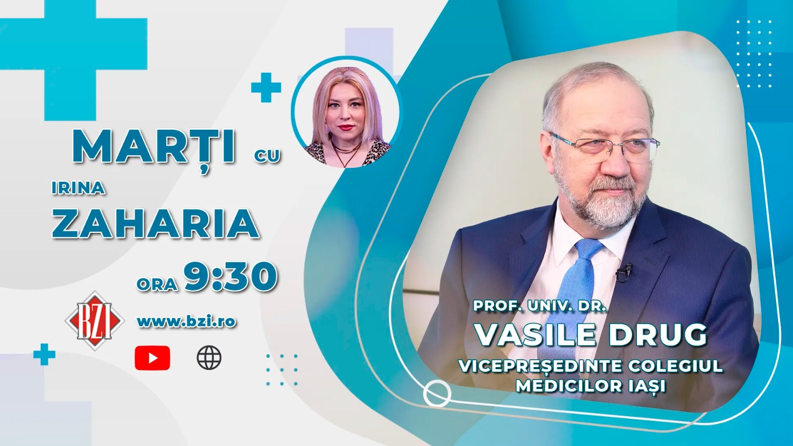 LIVE VIDEO - Prof.dr. Vasile Drug, medic specialist gastroenterolog, Clinica de ...
