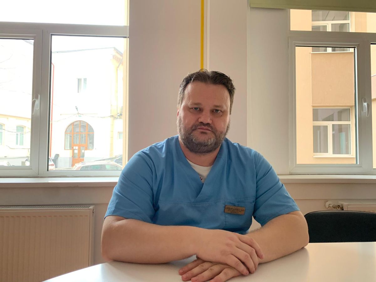 A ajuns la Maternitatea „Cuza Vodă” cu o tumoră imensă