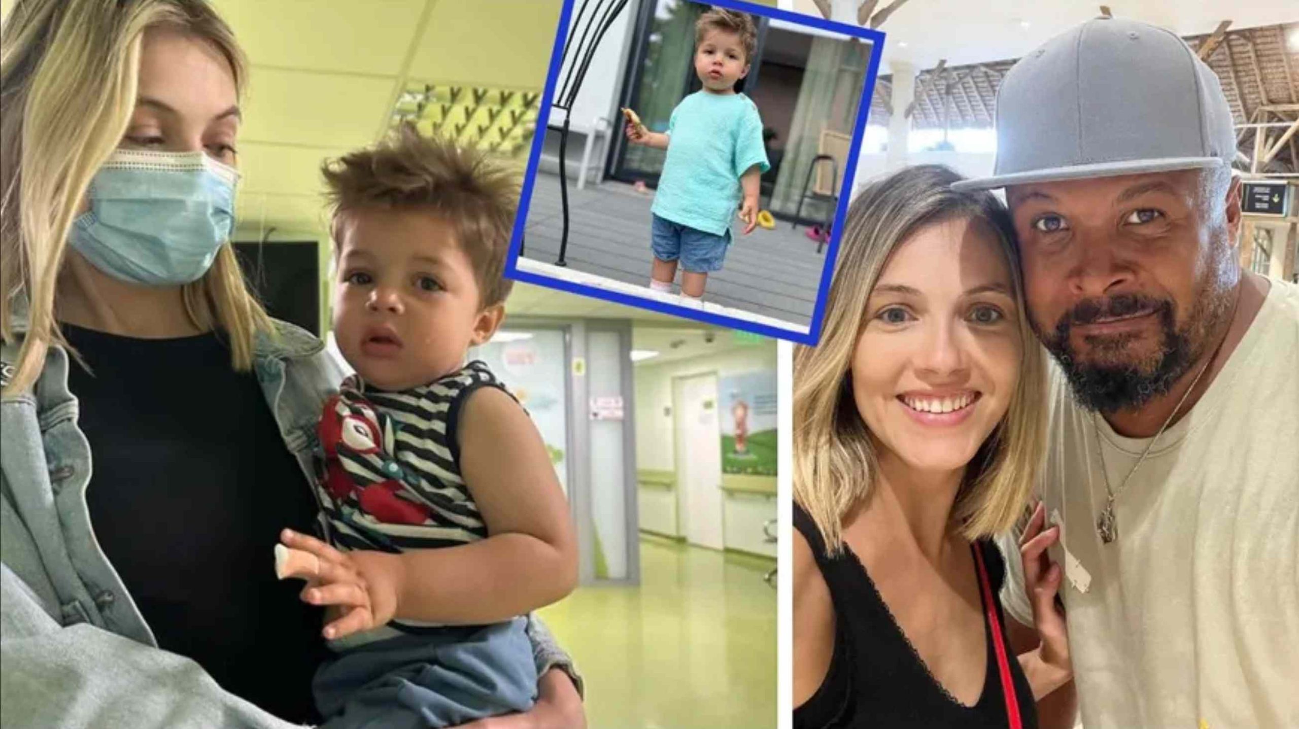 Cabral și Andreea Ibaka, de urgență la spital. Ce a pățit fiul lor ...