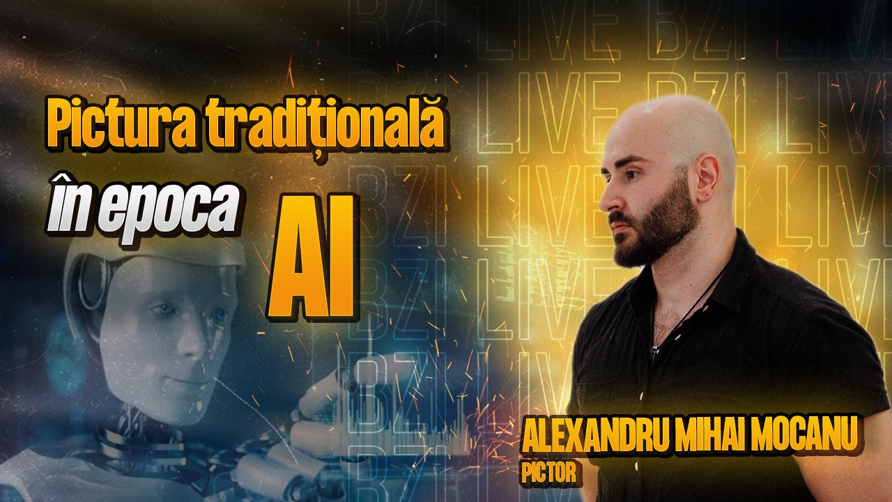 Alexandru Mihai Mocanu, pictor, detaliază pentru BZI LIVE despre pictura tradițională în epoca ...