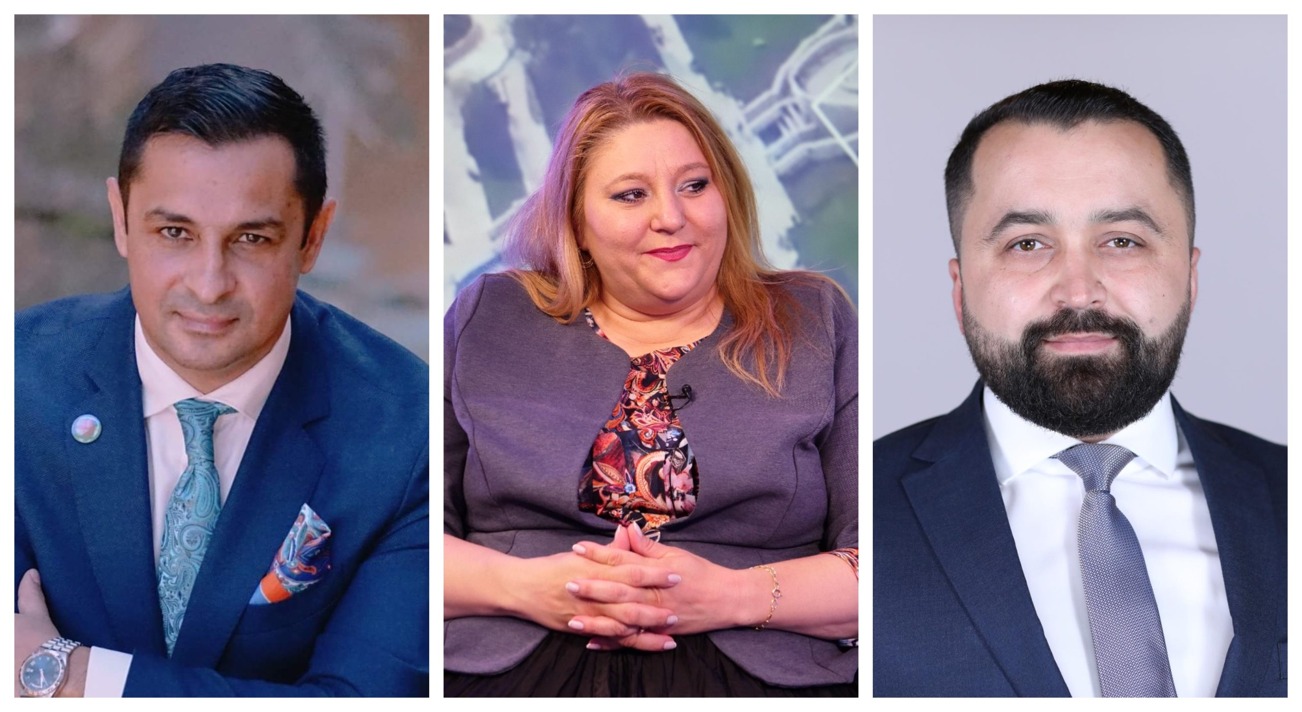 Deputatul Ciprian Ciubuc și consilierul Marius Tudor, de la Parlamentul ...