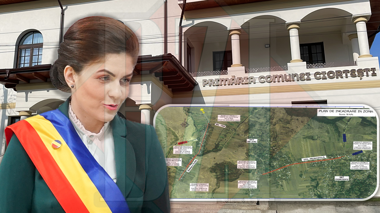 Preoteasa Alina Apostol promite țăranilor piste pentru biciclete