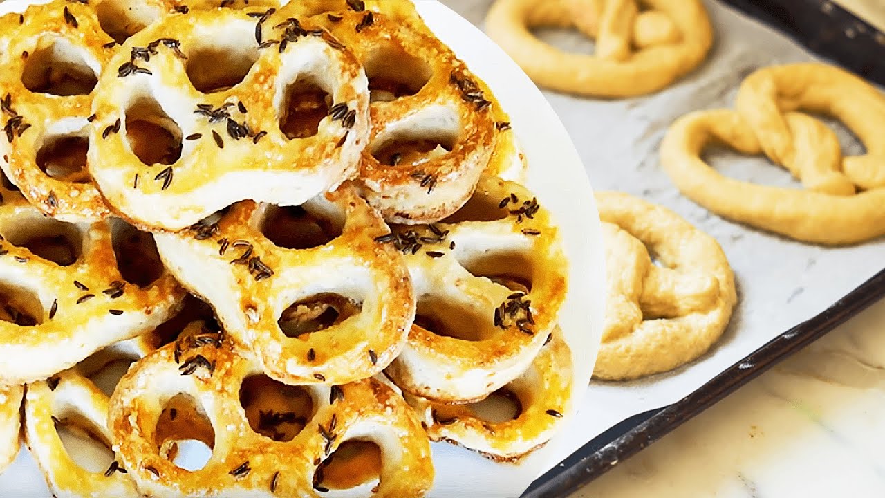 Covrigei de casă cu chimen. Rețeta bunicii pentru niște covrigei ...