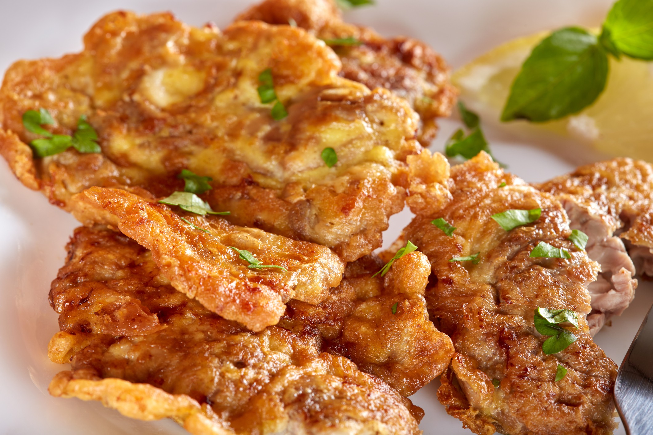 Creier de porc gătit la tigaie. Rețeta simplă, pas cu pas • Buna Ziua ...