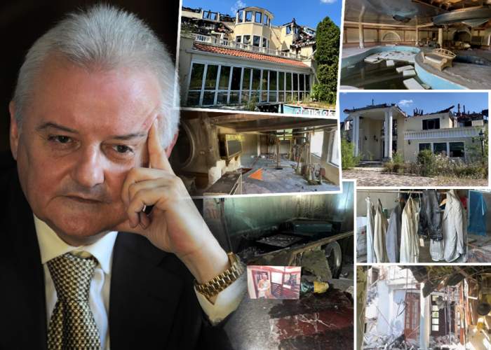 Noi imagini dureroase cu vila de la Izvorani, a lui Irinel Columbeanu ...