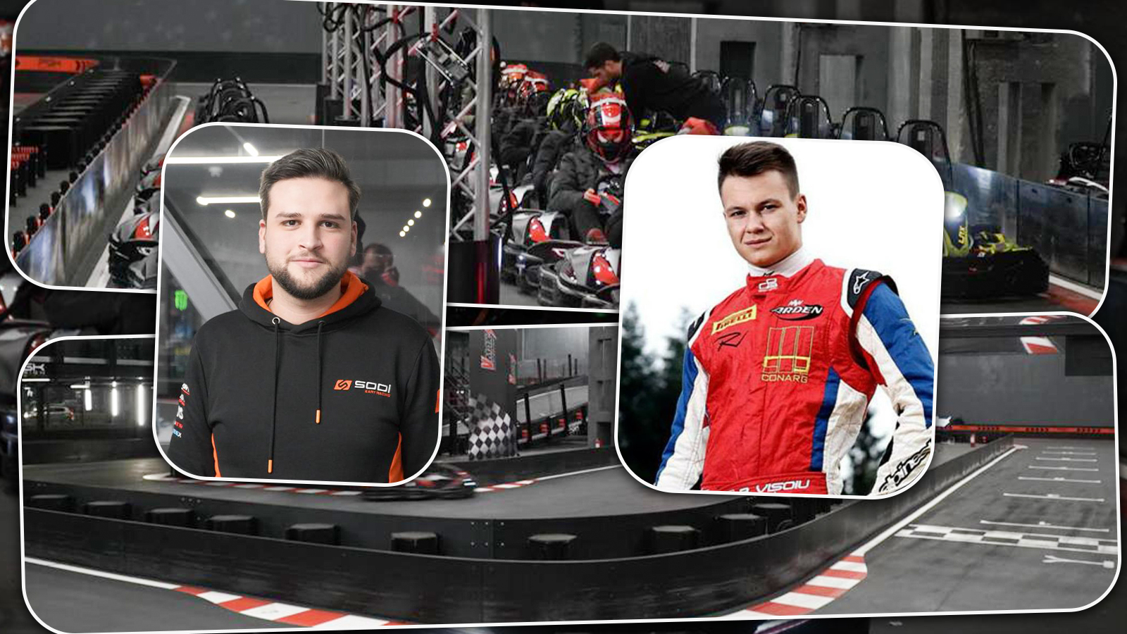 Un pilot de curse a deschis, la Iași, o pistă de karting!