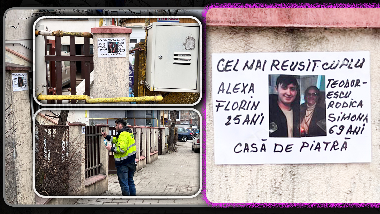 Cel mai reușit cuplu din Iași! Florin are 25 de ani, iar Rodica are 69