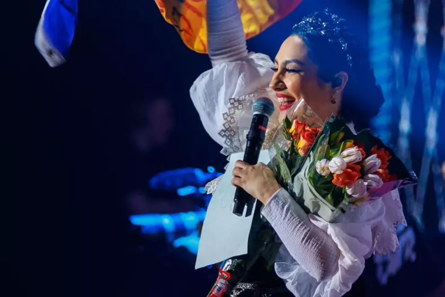 Andra, concert fabulos pe Wembley Arena. Familia Măruță a făcut baie de ...